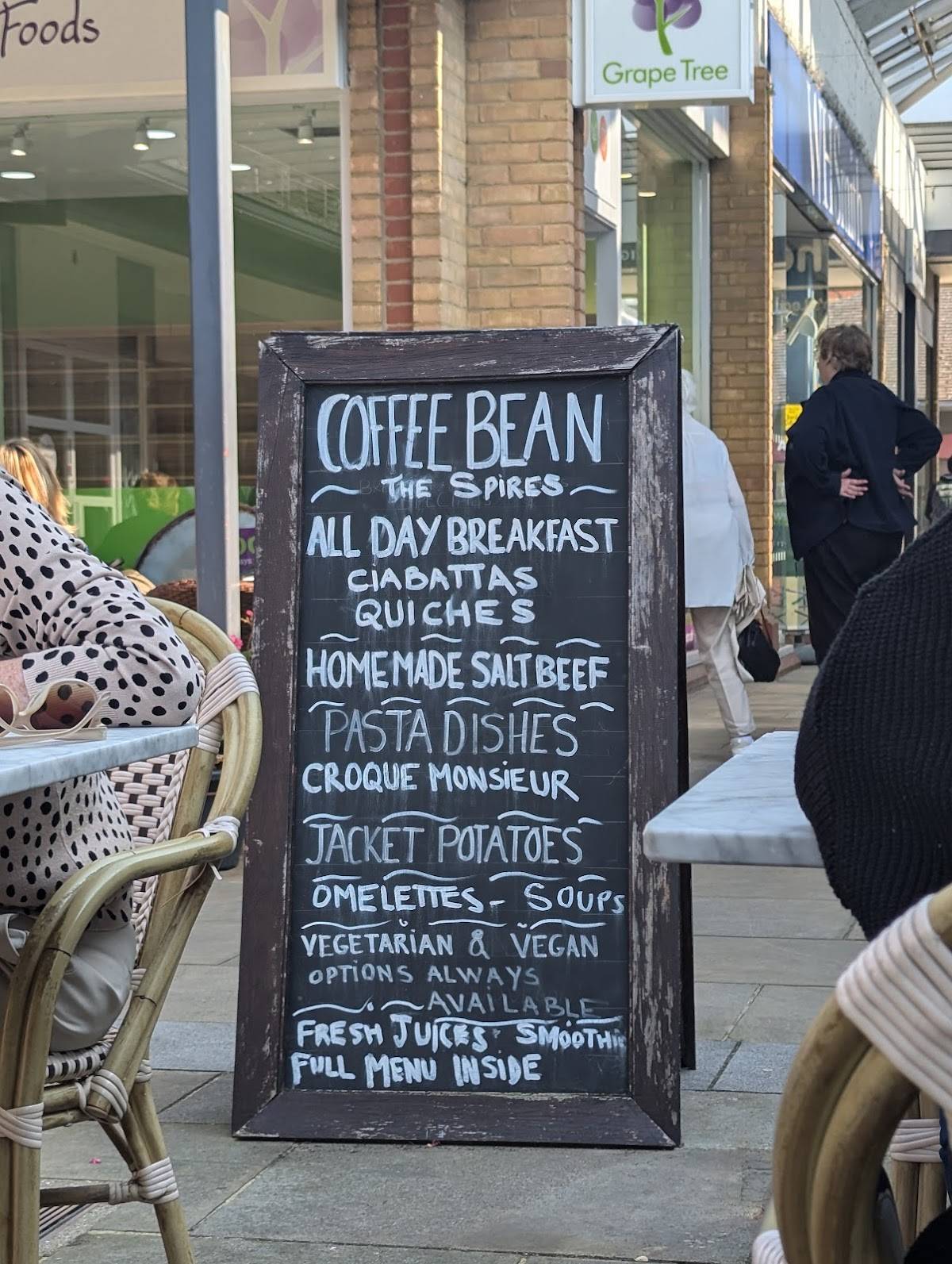Menu at Perk Coffee Bar, Barnet