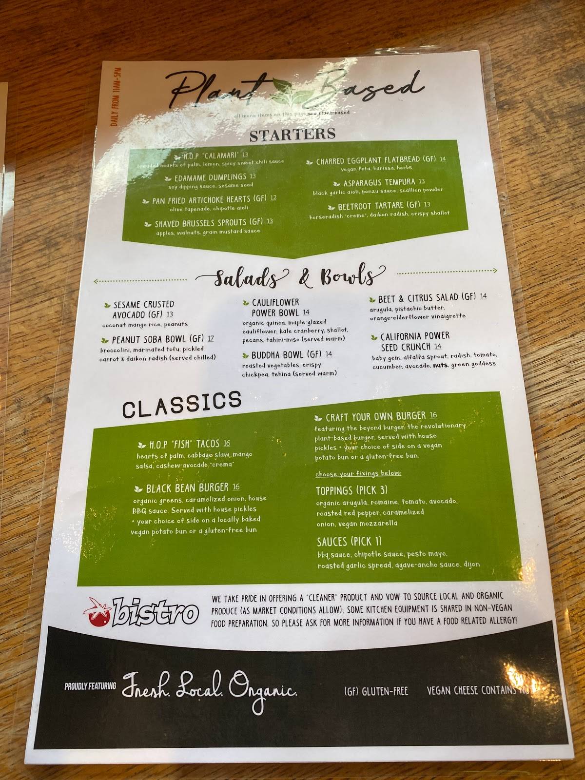 Menu at The Couch Tomato Café, Manayunk pizzeria, Philadelphia, 102 ...
