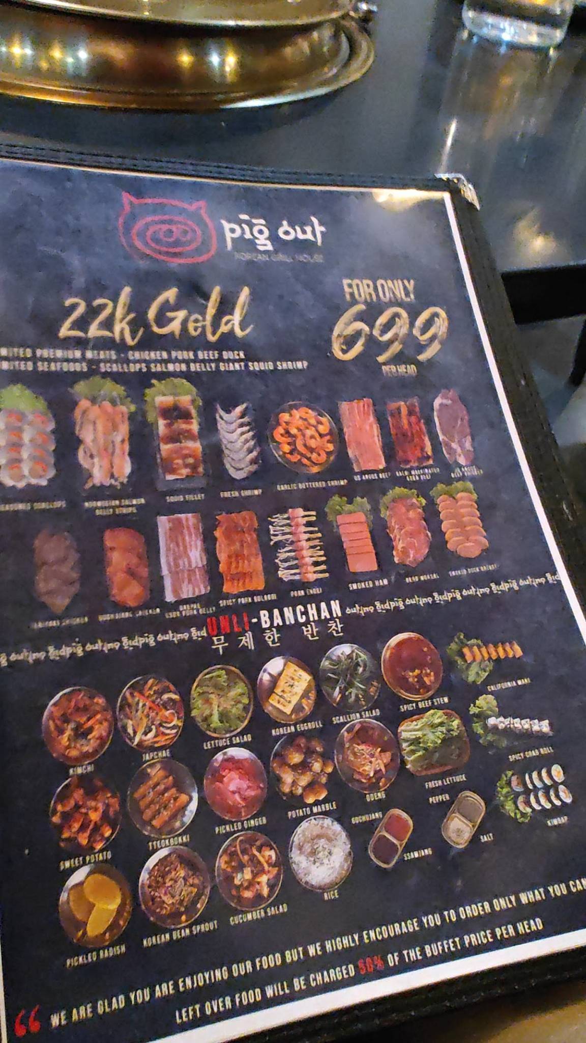Menu at Pig Out Korean Grill House - San Fernando La Union restaurant ...