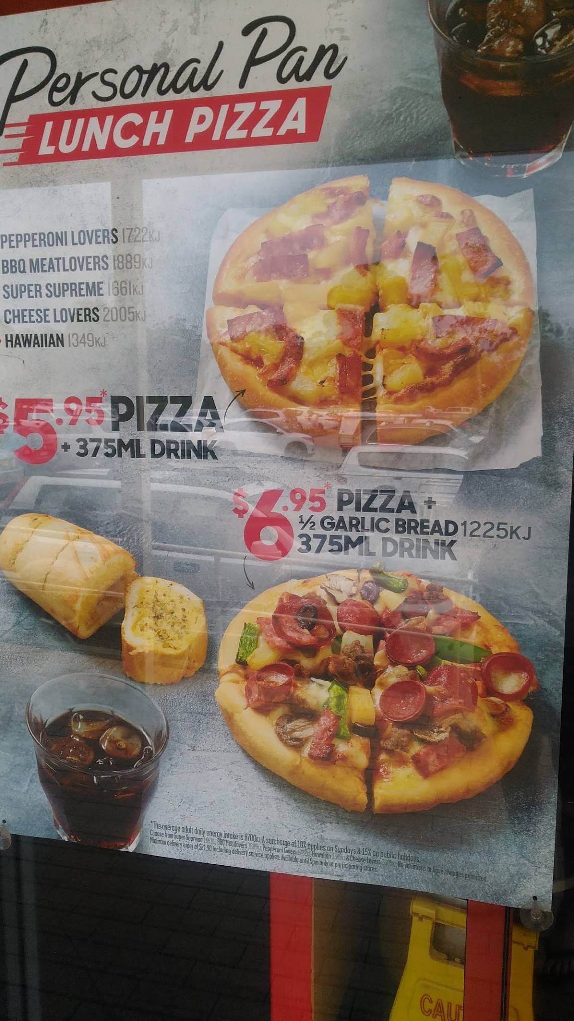 Menu at Pizza Hut Nambucca Heads pizzeria, Nambucca Heads