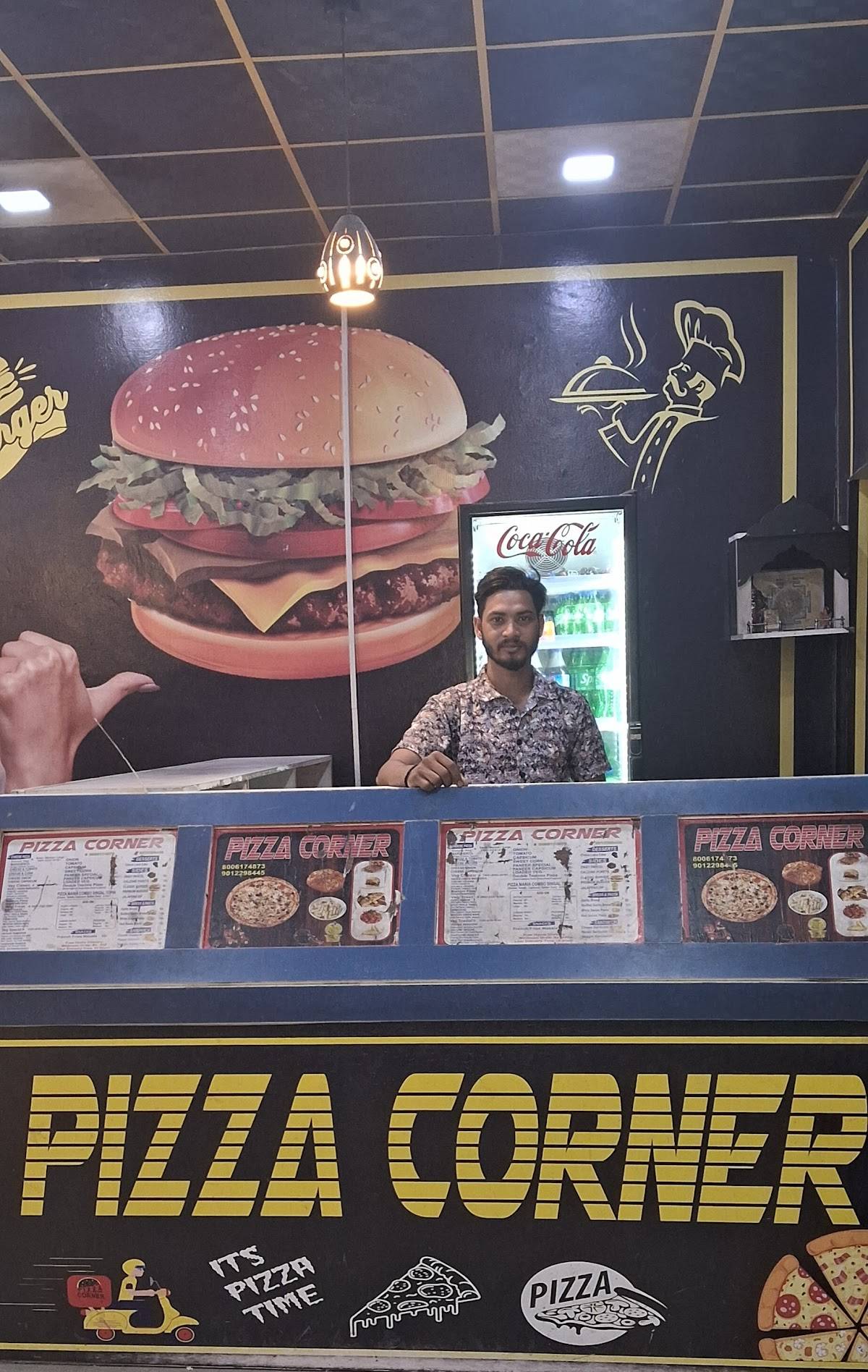 Menu at Pizza corner, Laksar