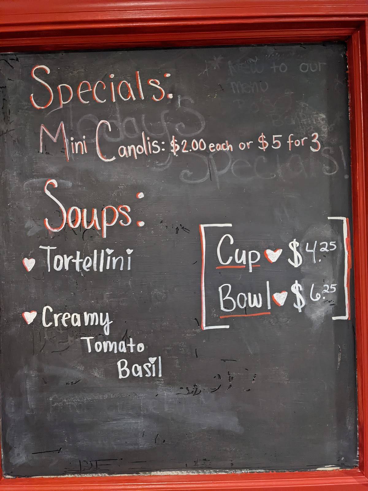 Menu at Pafumi's on main pizzeria, Wilbraham