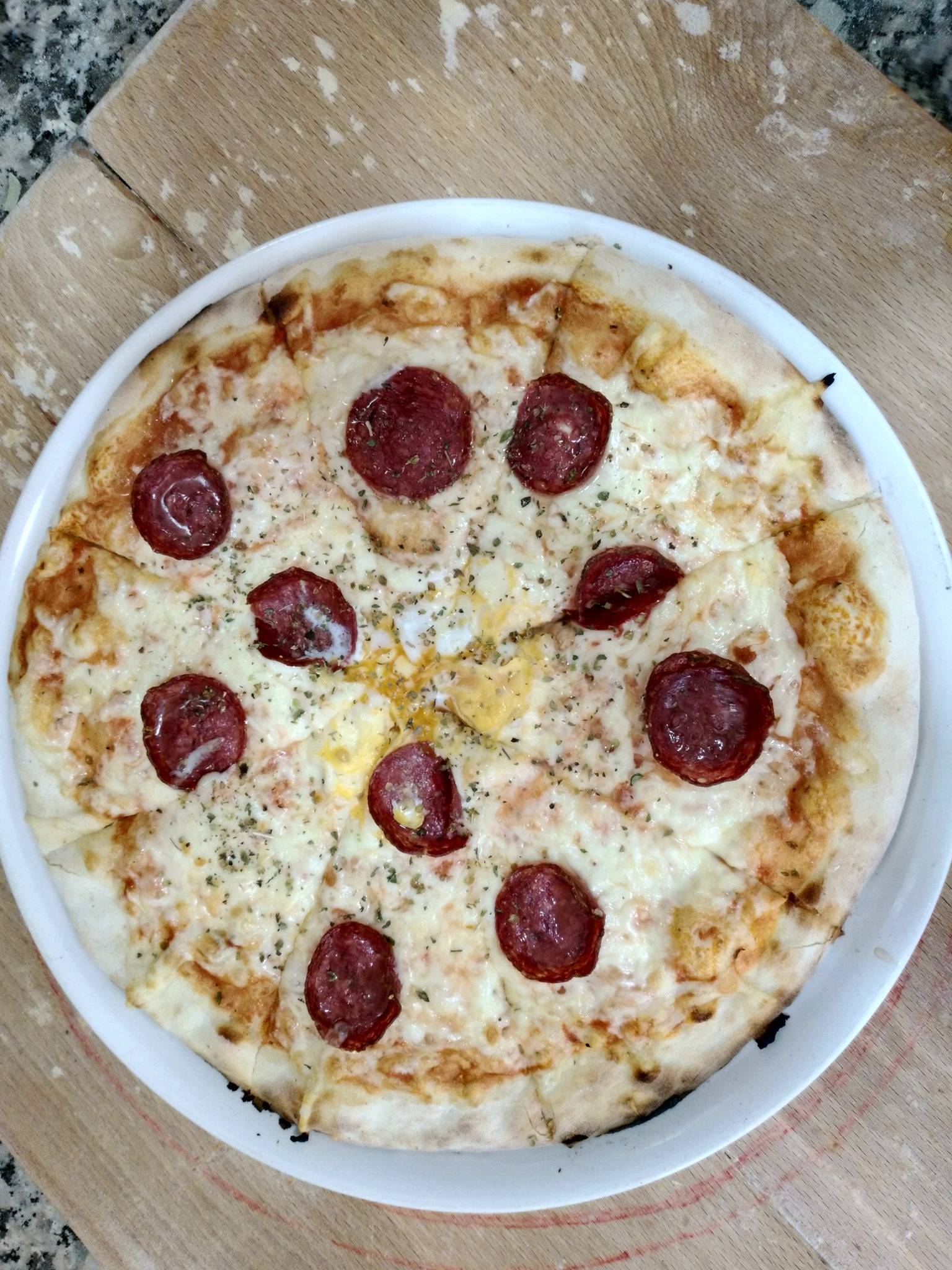 Menu at Pizzeria Wisa, Sarajevo