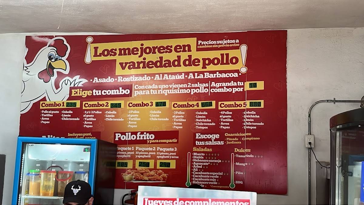 Carta del restaurante Pollo Placero, San Nicolás del los Garza, Av ...