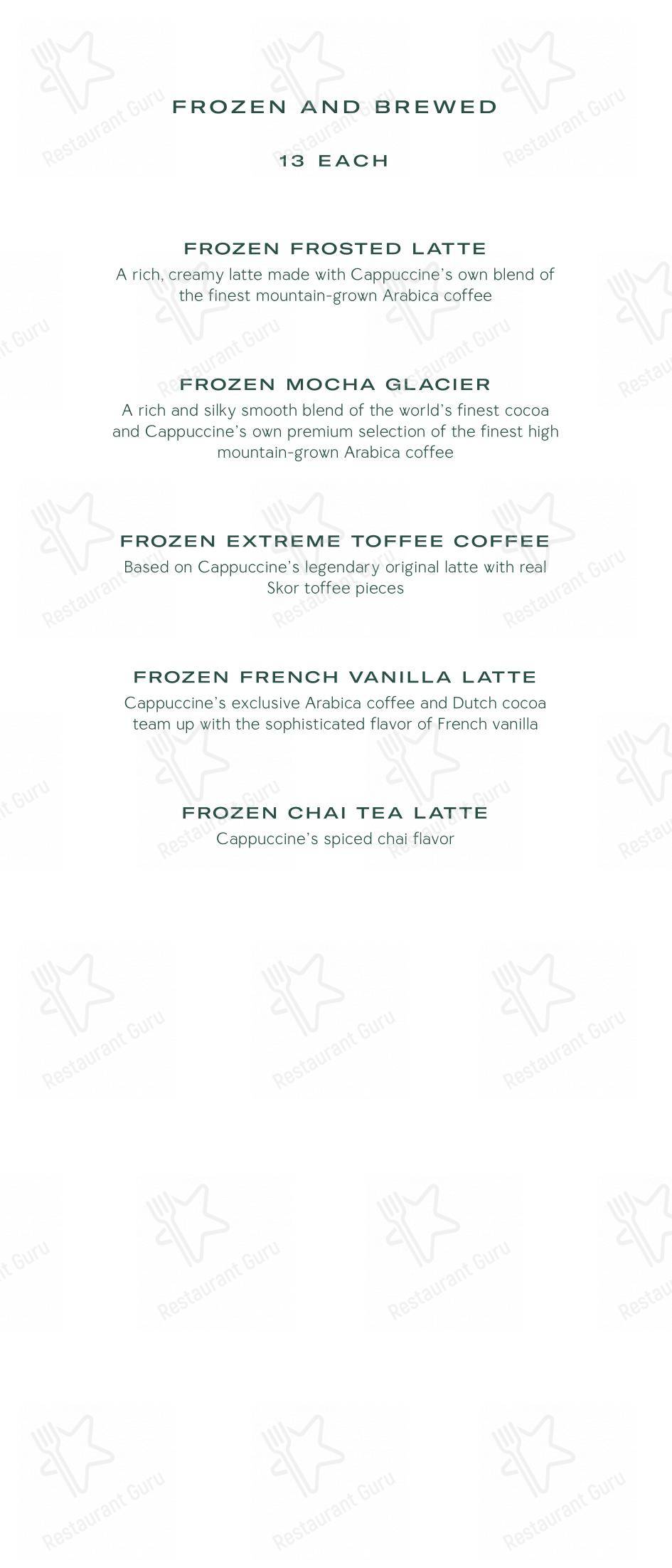 Menu at Polo Lounge restaurant, Beverly Hills