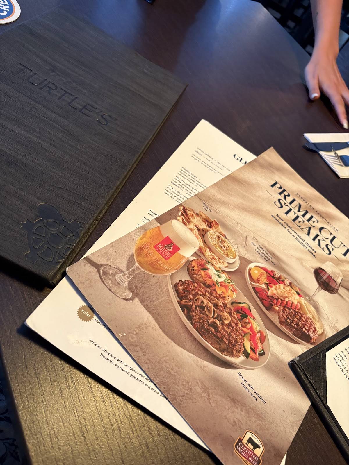 Menu at Turtle Jack's Port Carling pub & bar, Port Carling
