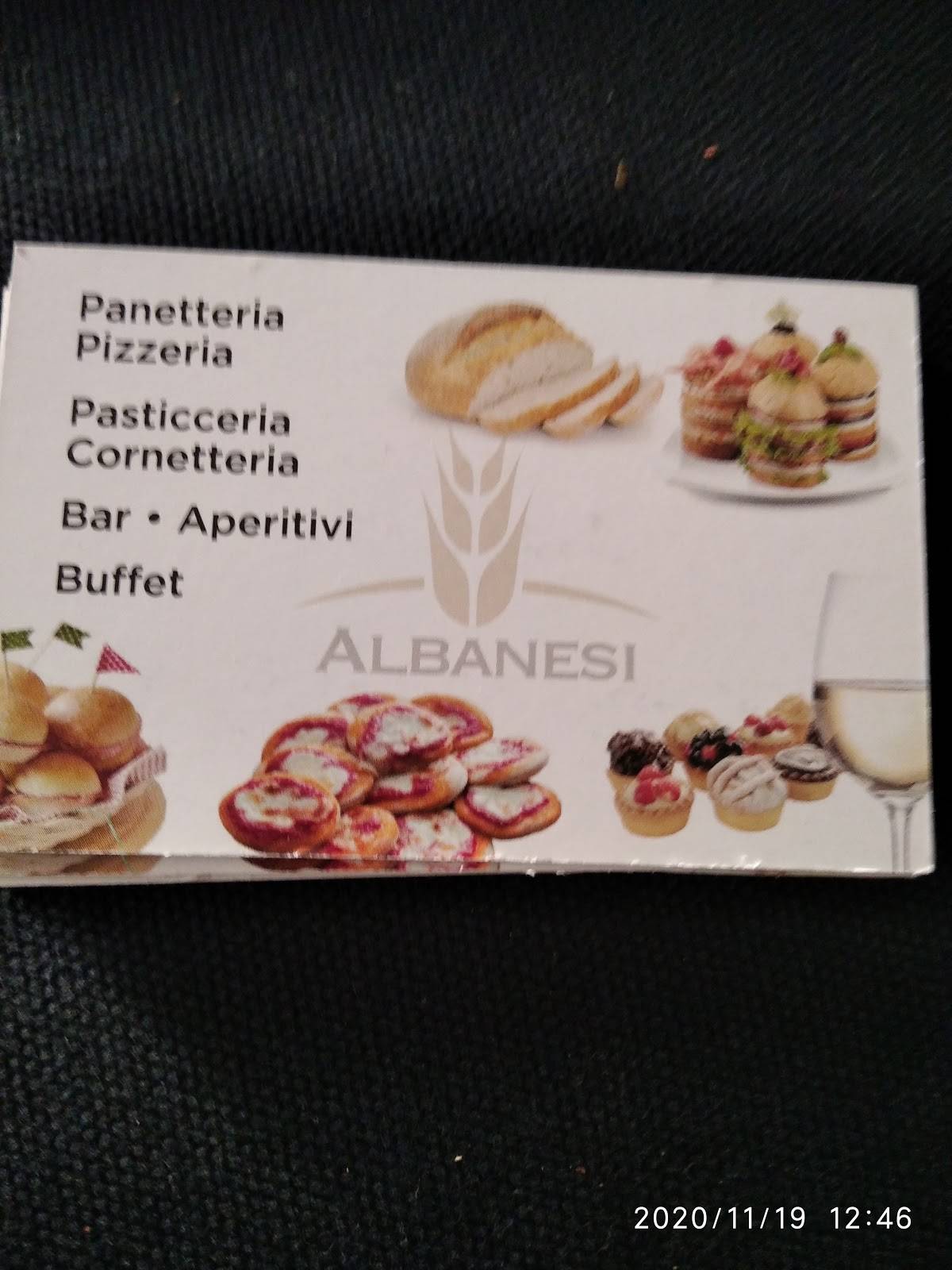 Menu da Pregiata Forneria Albanesi caffè bar, Senigallia