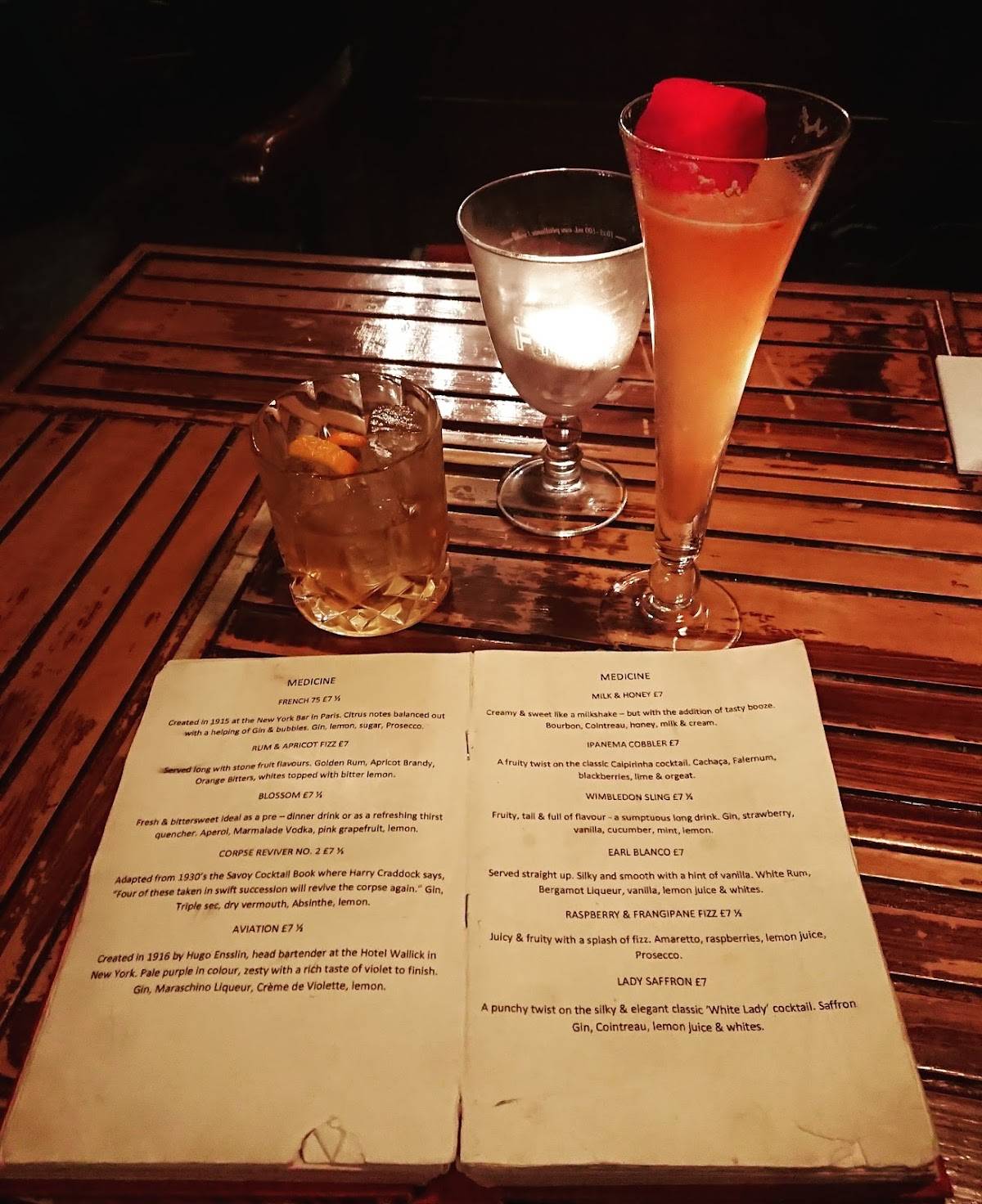 Menu at Prohibition pub & bar, Chester