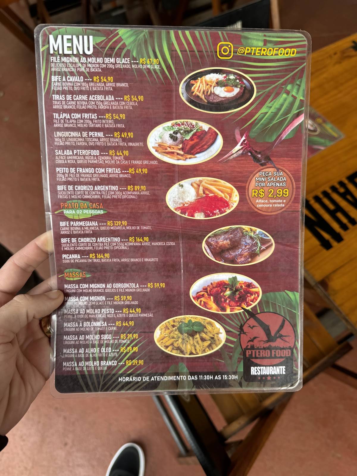 Menu em Ptero Food - Lanchonete e Restaurante, Foz do Iguaçu