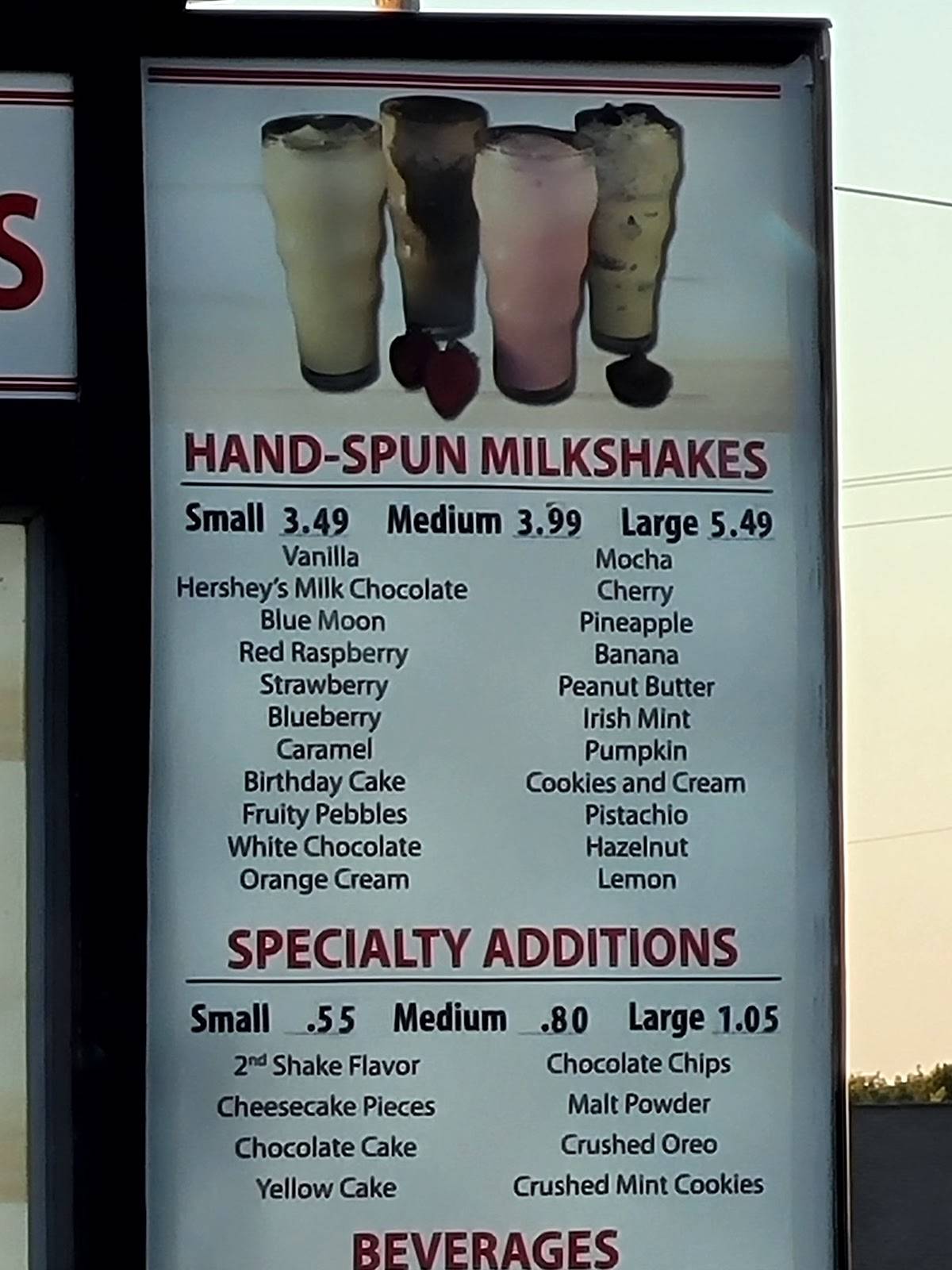 Menu at Burger 81 pub & bar, Bay City