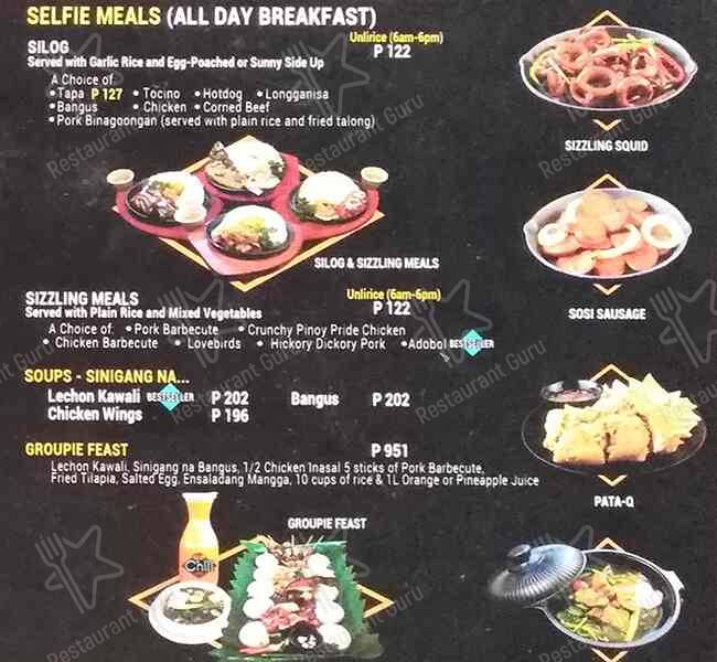 Menu at Chill Bar, Mandaluyong, 2nd Floor Polar Center Building