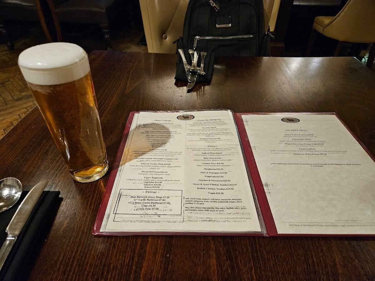 Menu at Harbourview Grille pub & bar, Campbeltown