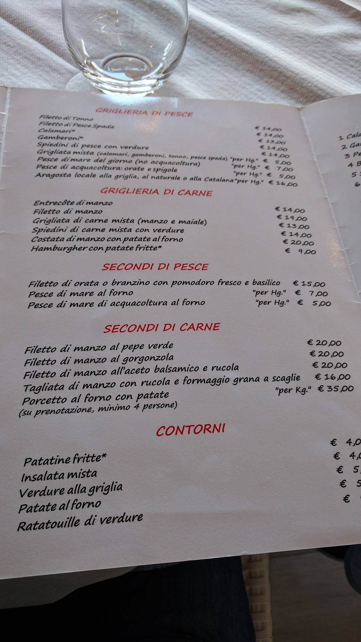 Menu da IL PORTICO "Griglieria Friggitoria Shushi Restaurant Pizzeria ...