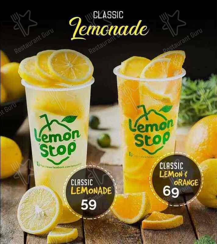 Menu at Lemon Stop pub & bar, Makati, Higher Ground Food Station
