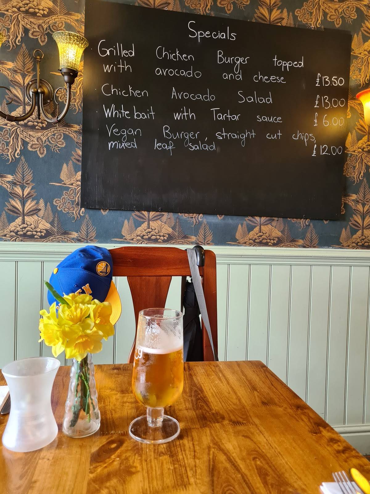 Menu at The Marsh Harrier, Oxford pub & bar, Oxford