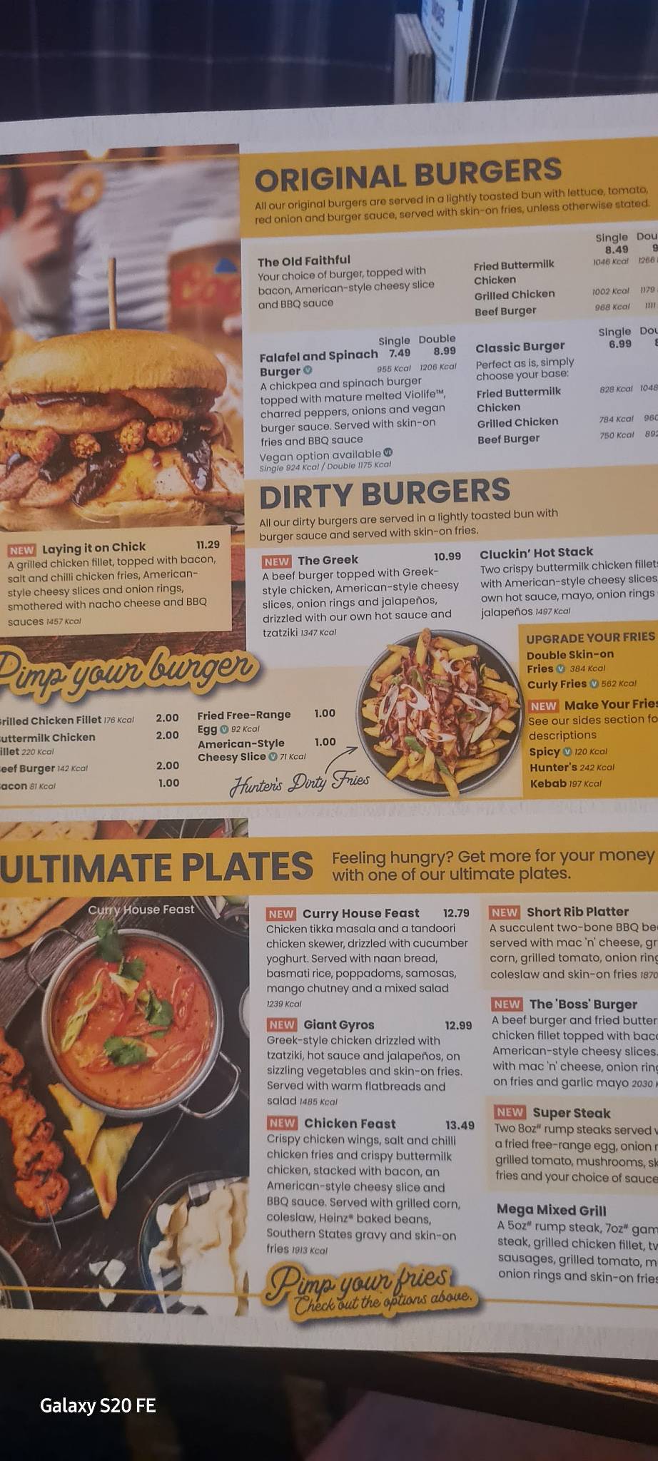 Menu at The Windmill pub & bar, Glasgow