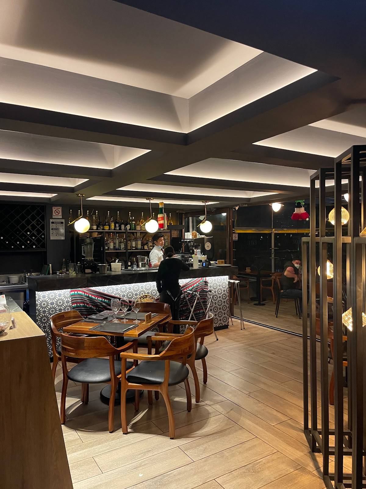 Carta del restaurante Áttico 303, Heroica Puebla del Zaragoza