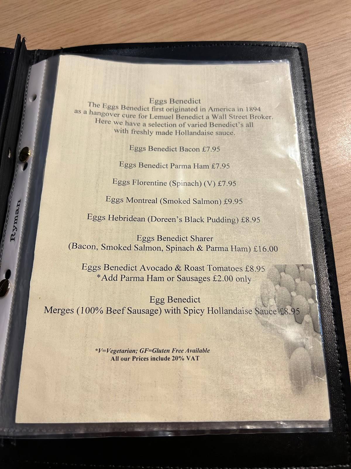 Menu at Quay Ingredient cafe, Newcastle upon Tyne