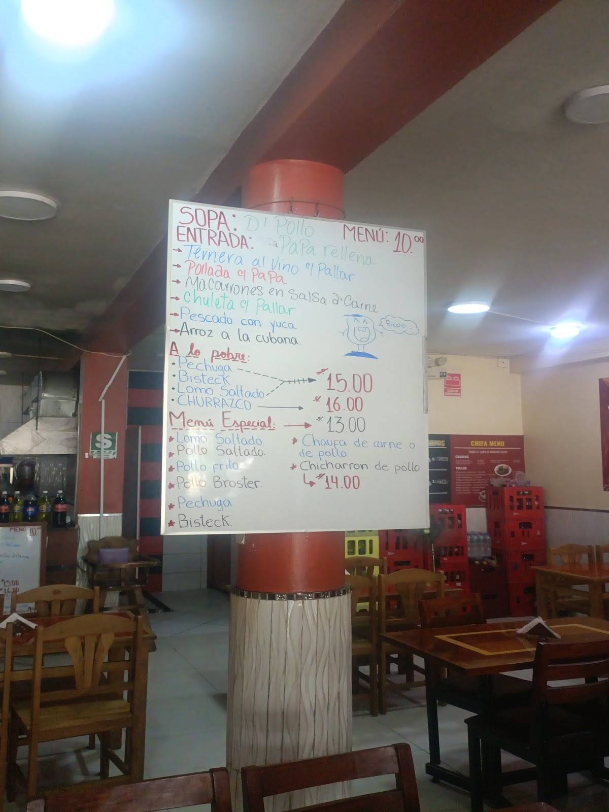 Carta del restaurante REY CHICKEN, Rimac