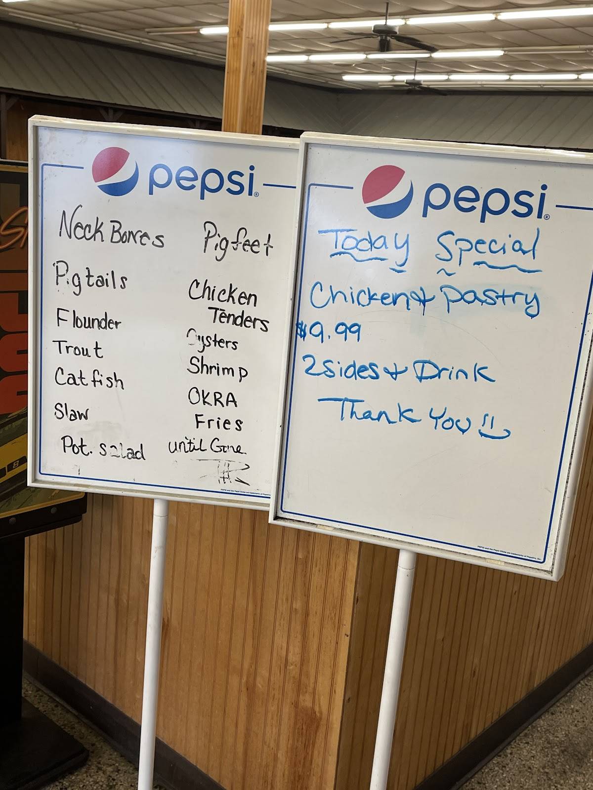 Menu at RJ's Famous Chicken, BBQ & Ribs, Greenville