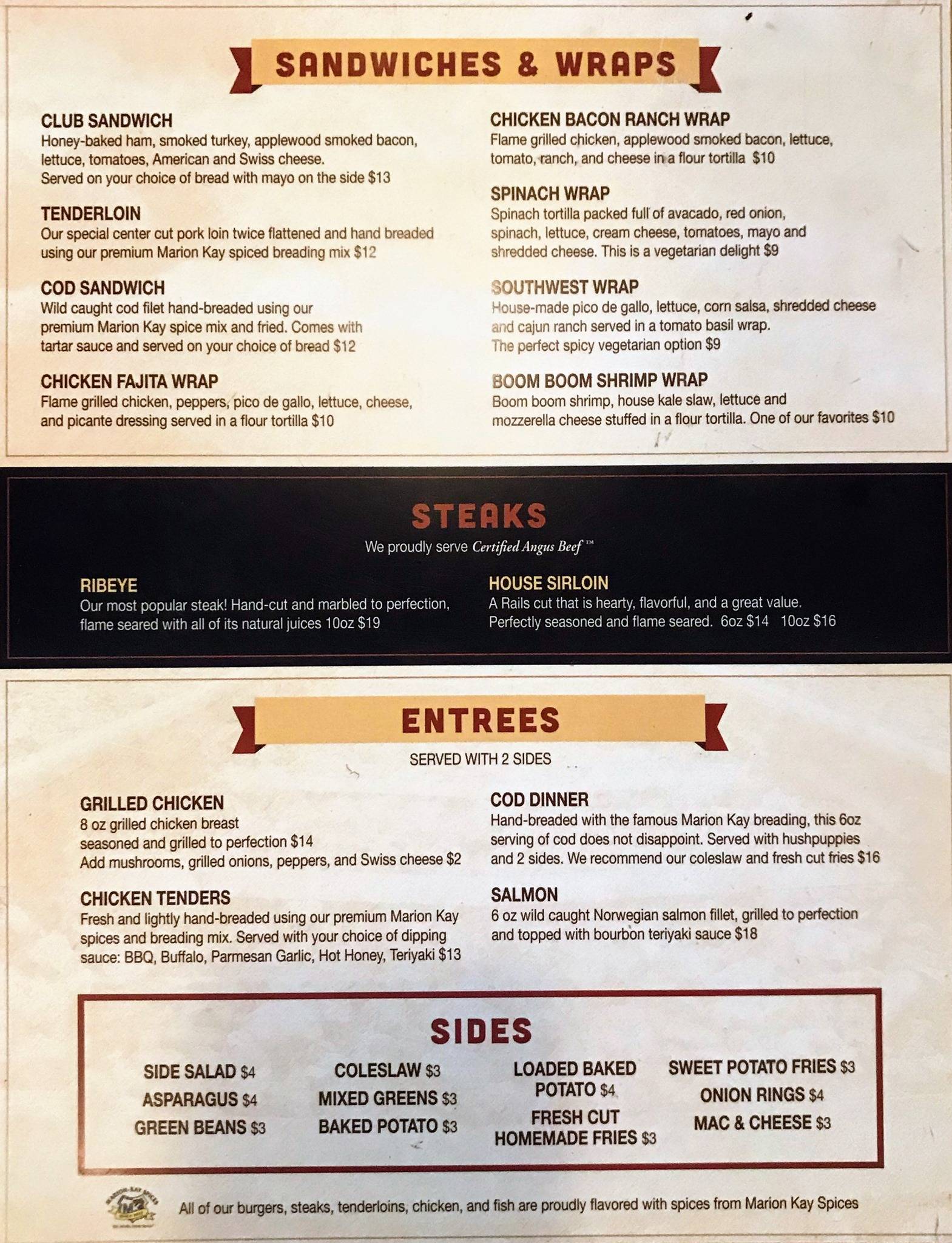 Menu at Rails Craft Brew & Eatery pub & bar, Seymour