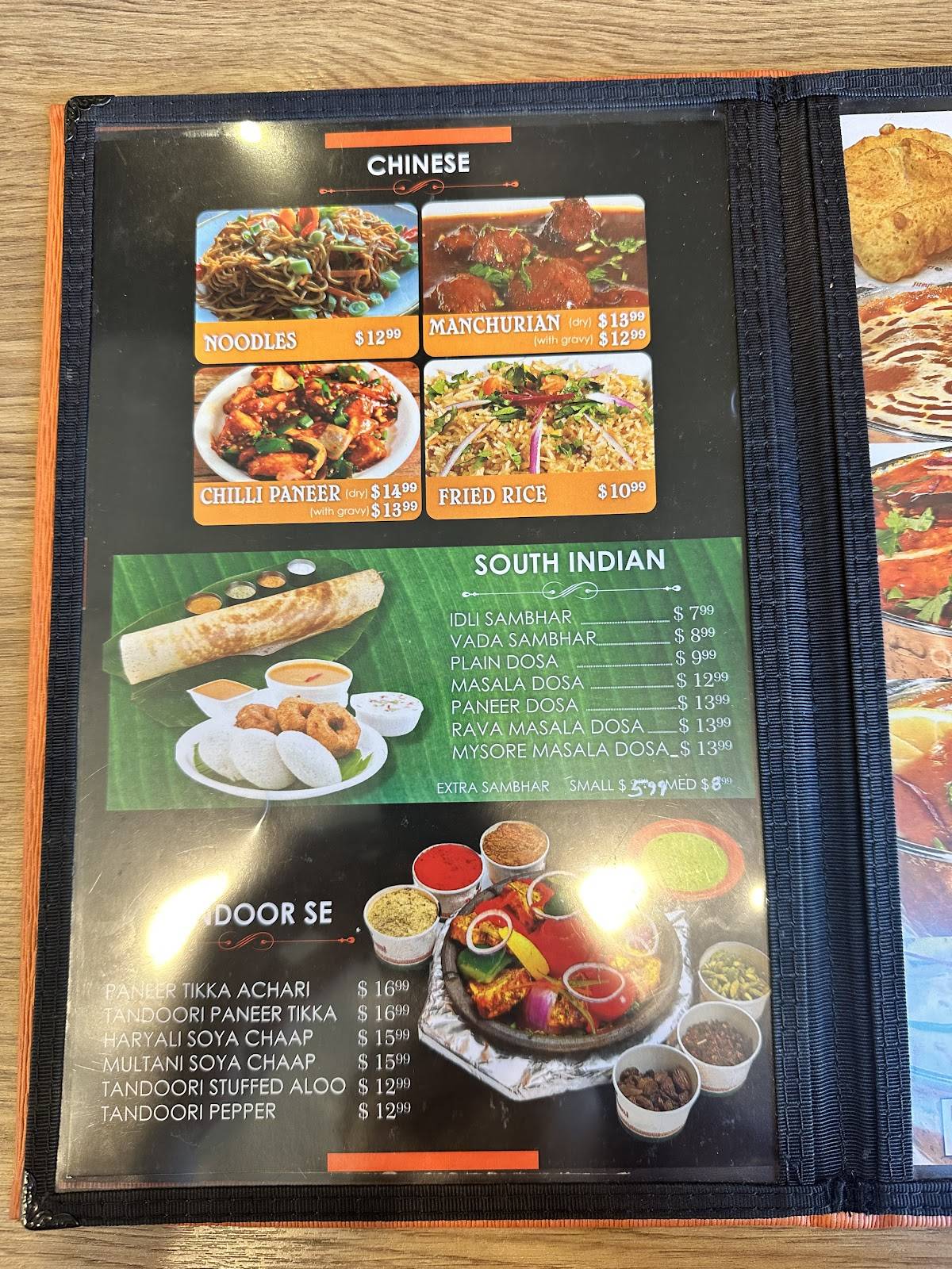 Menu at Rajdhani Indian Sweets & Restaurant, Brampton