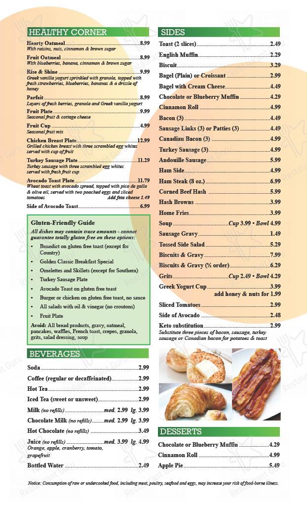 Menu at Recipe Box Brunch Hub restaurant, Brandon