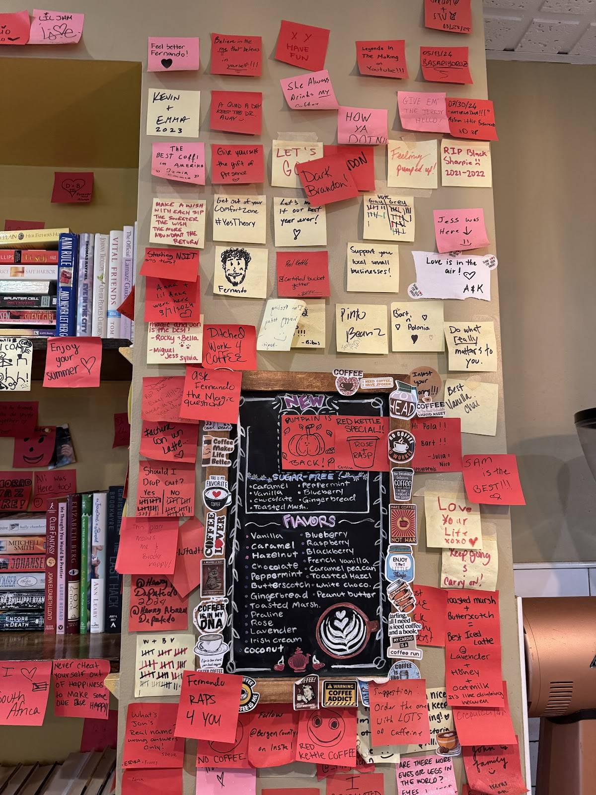 Menu at Red Kettle Coffee House, East Rutherford