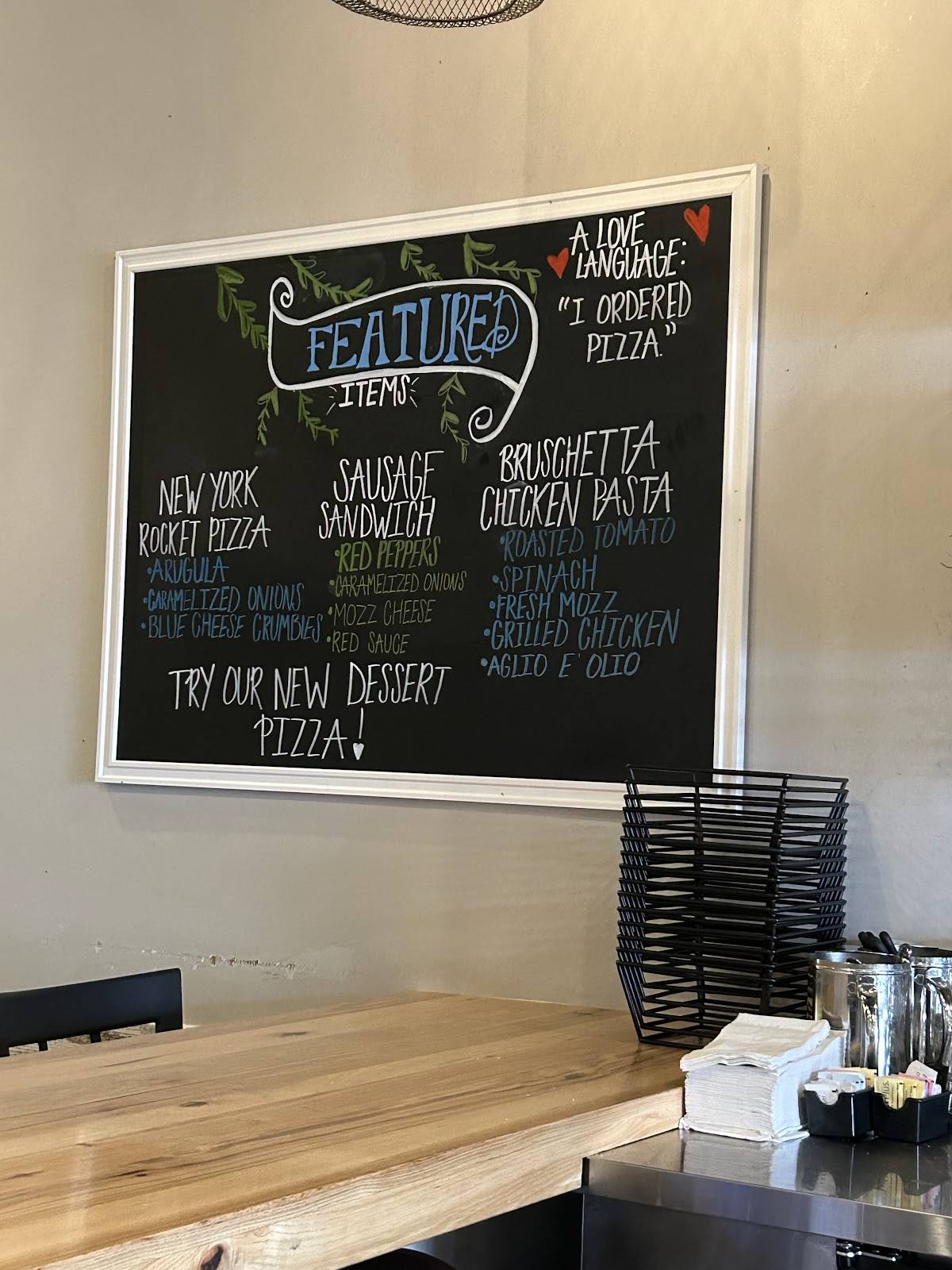 Menu at Red Plum Pizza & Pasta restaurant, Warren