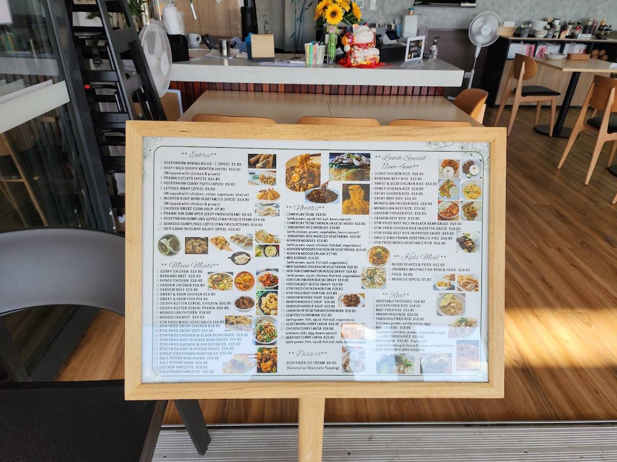 Menu at RedWok Malaysian Cuisine (100% HALAL) restaurant, Springwood