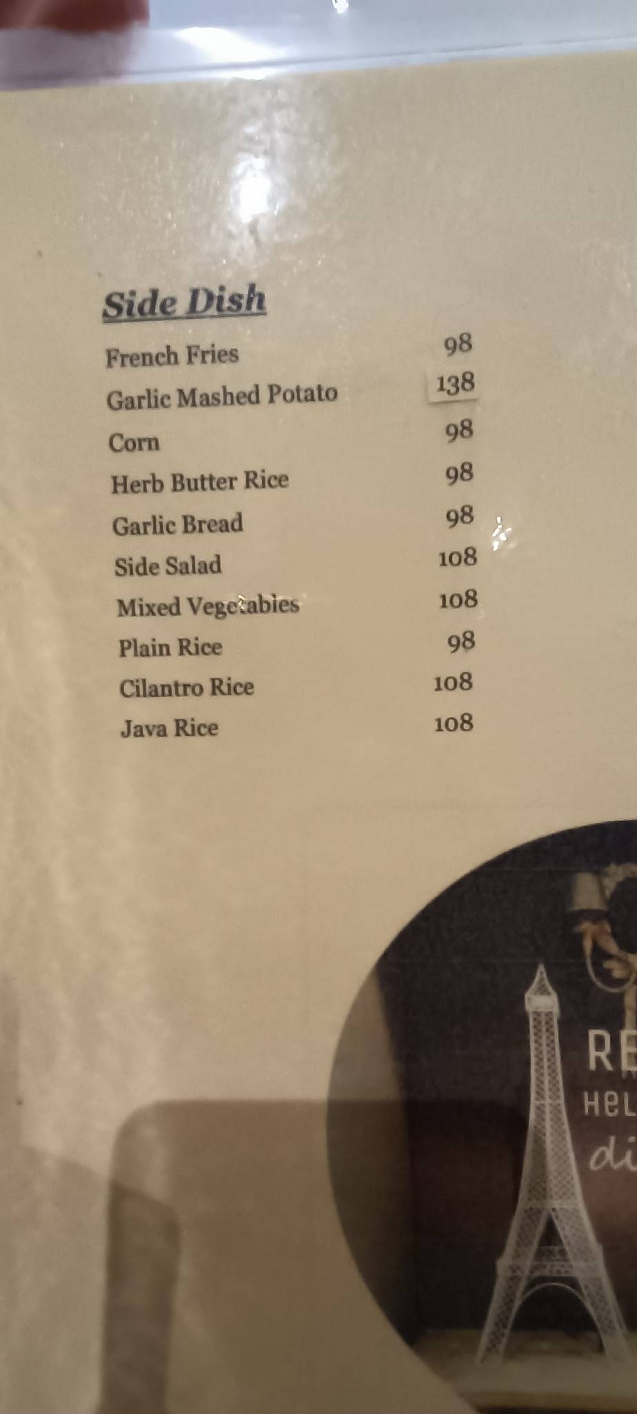 Menu at Relish, Hello Happiness! restaurant, Quezon City
