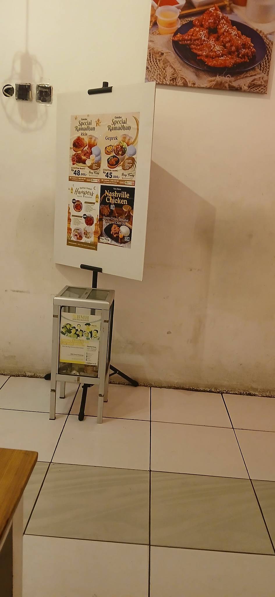 Menu at Reog Foody restaurant, Ponorogo