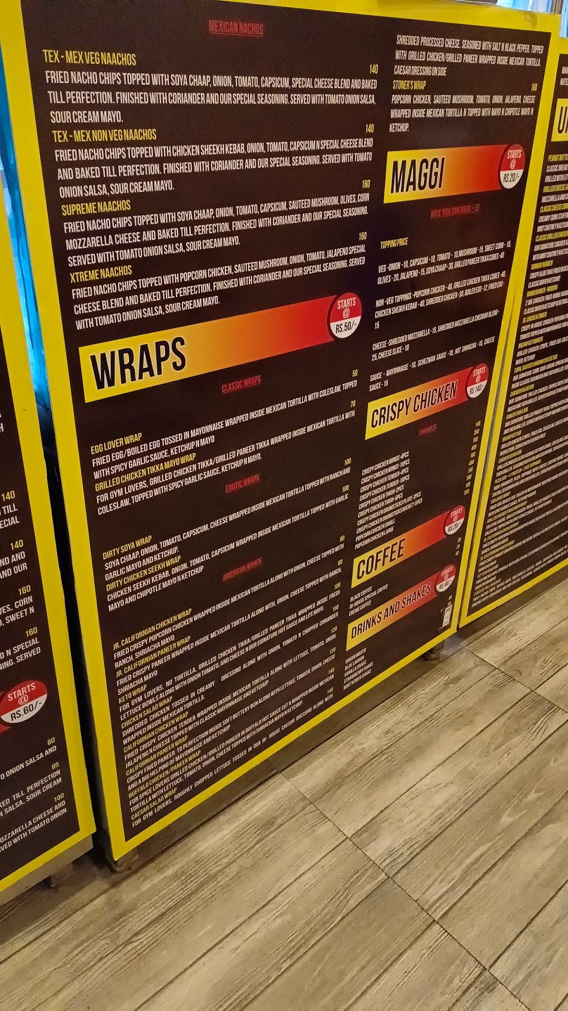 Menu at Absolute Burgers - Best Burgers in kolkata Nachos,Say cheese ...