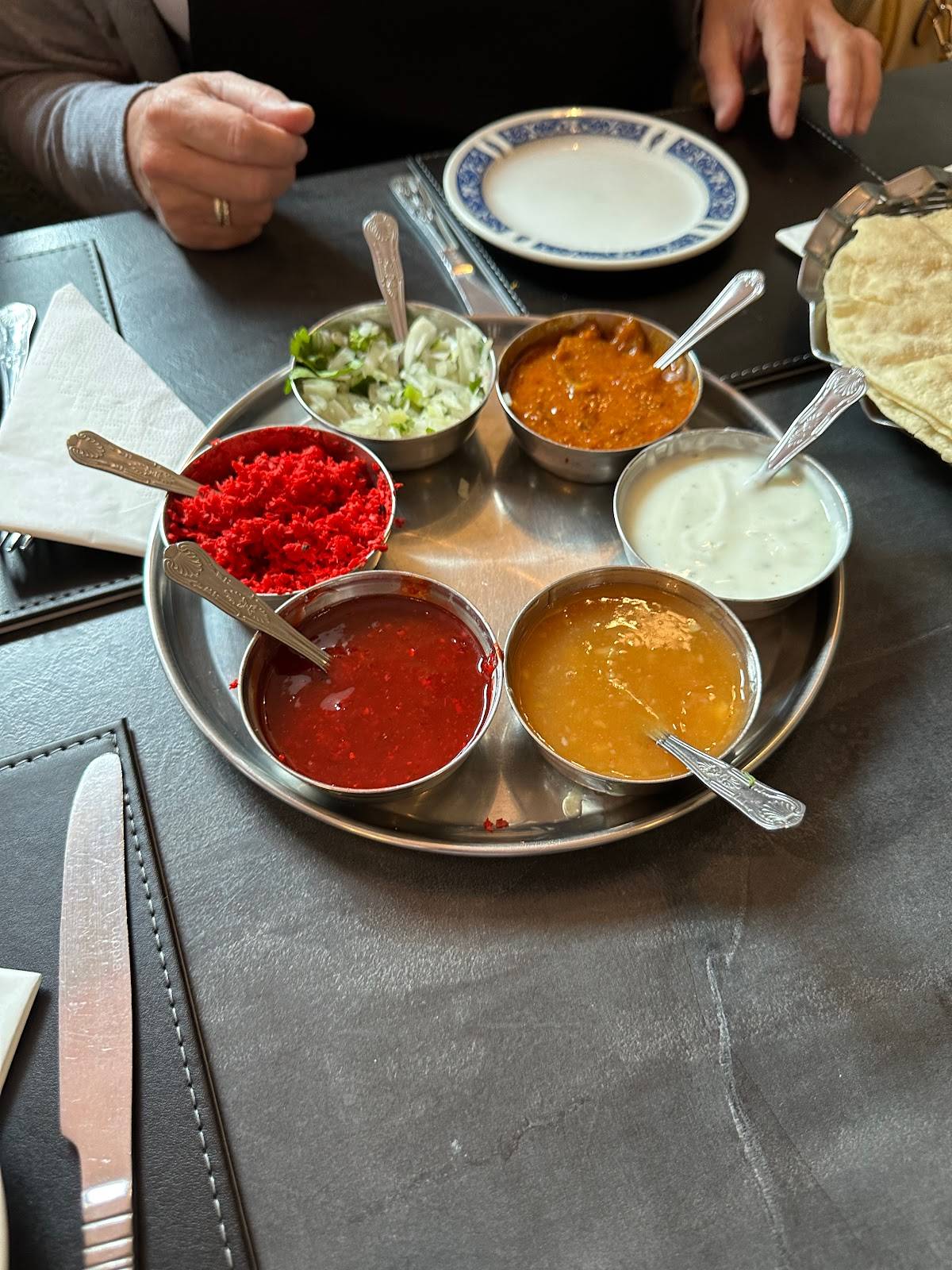 Menu at Agrah restaurant, Cleethorpes