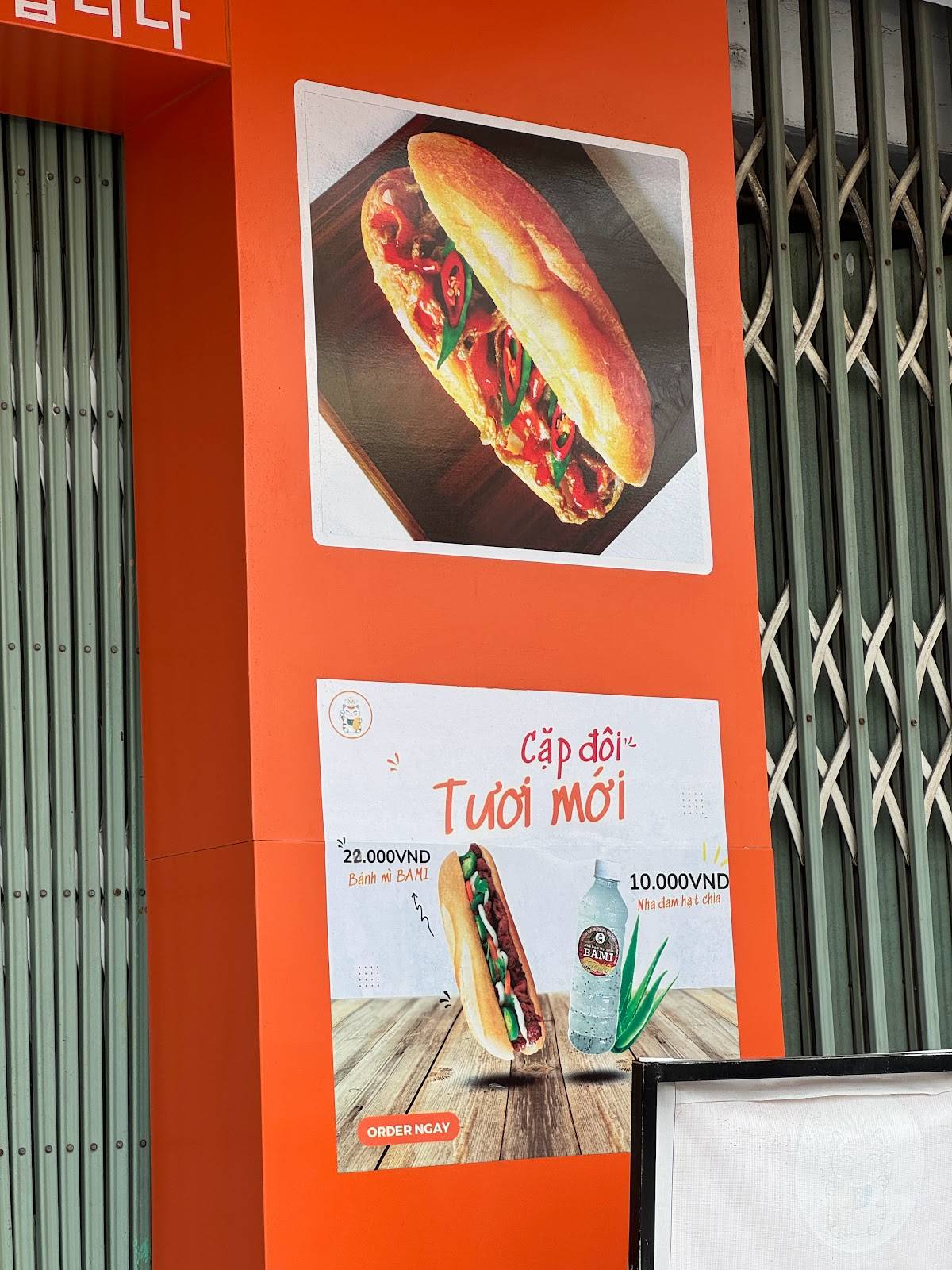 Carta de Bánh Mì BAMI 04 Chung Cư Ngô Gia Tự (Cơ sở sản xuất bánh mì ...