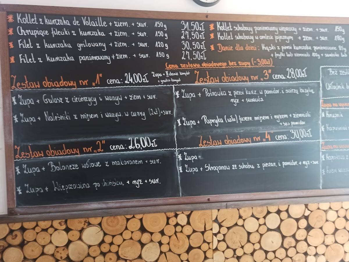 Menu at Bistro Rondel restaurant, Szczecin, Przyjaciół Żołnierza 78a