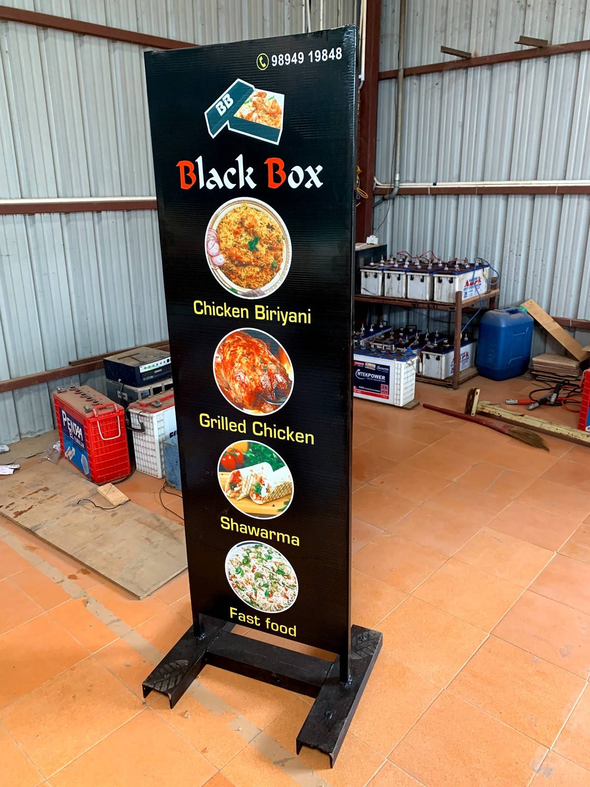 Menu at Black Box Biryani & Fast Food, Madurai