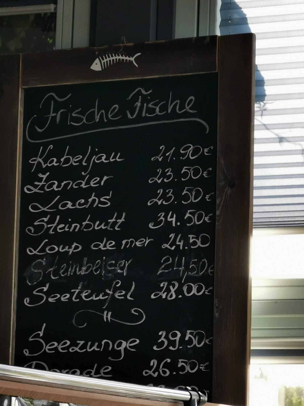 Speisekarte von Borwin - Hafenrestaurant, Rostock