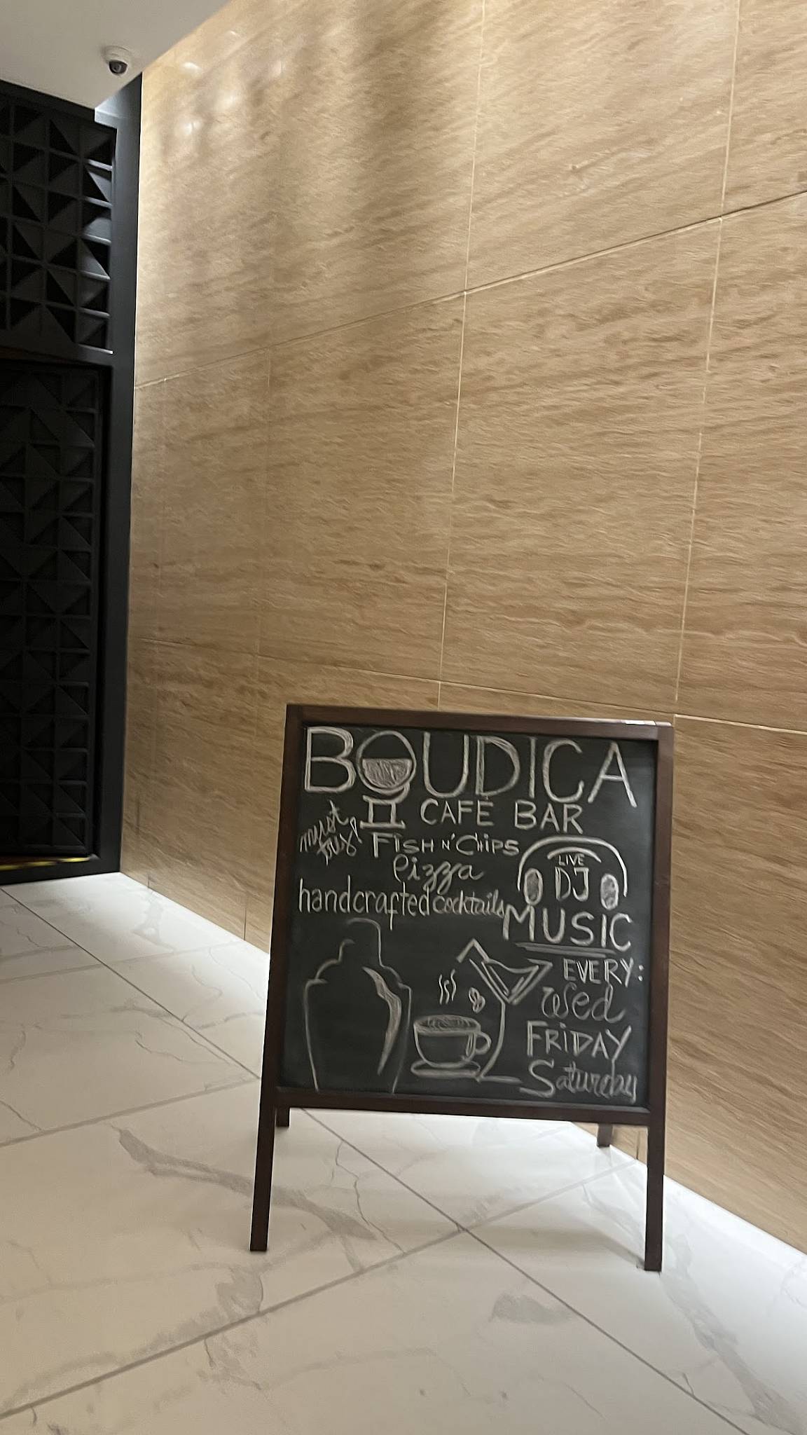 Menu at Boudica Café Bar - SM Mega Tower Megamall, Mandaluyong