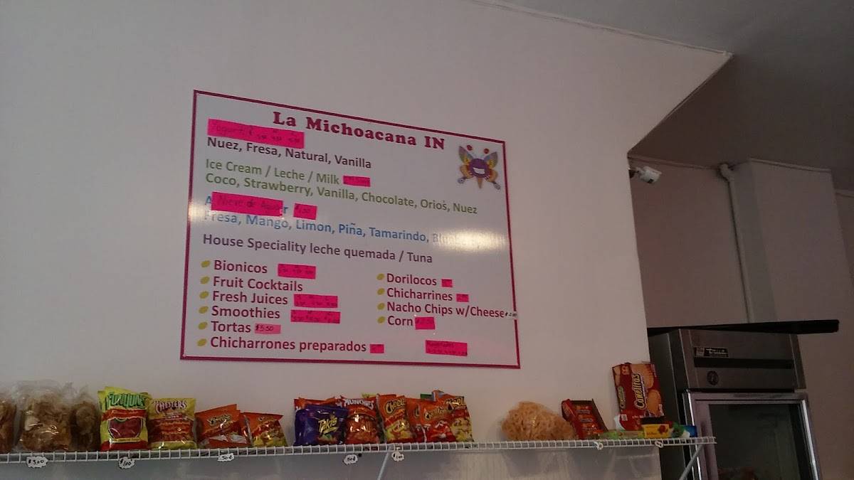 Menu at Burrito Stop Mex and American Grill restaurant, Whiting