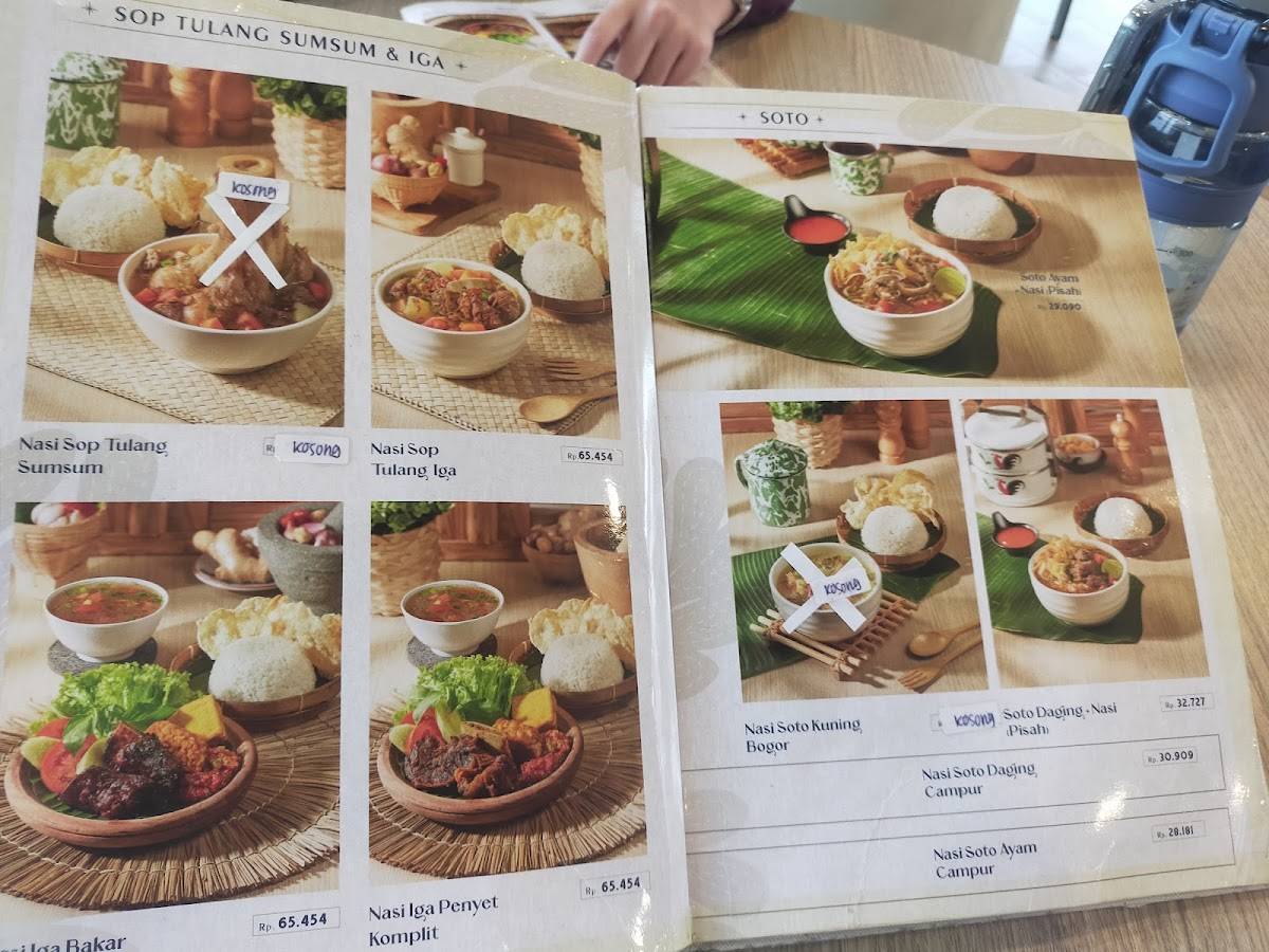 Menu at Cabe Merah restaurant, Pekanbaru, Mal Ciputra Seraya Lantai 3 ...