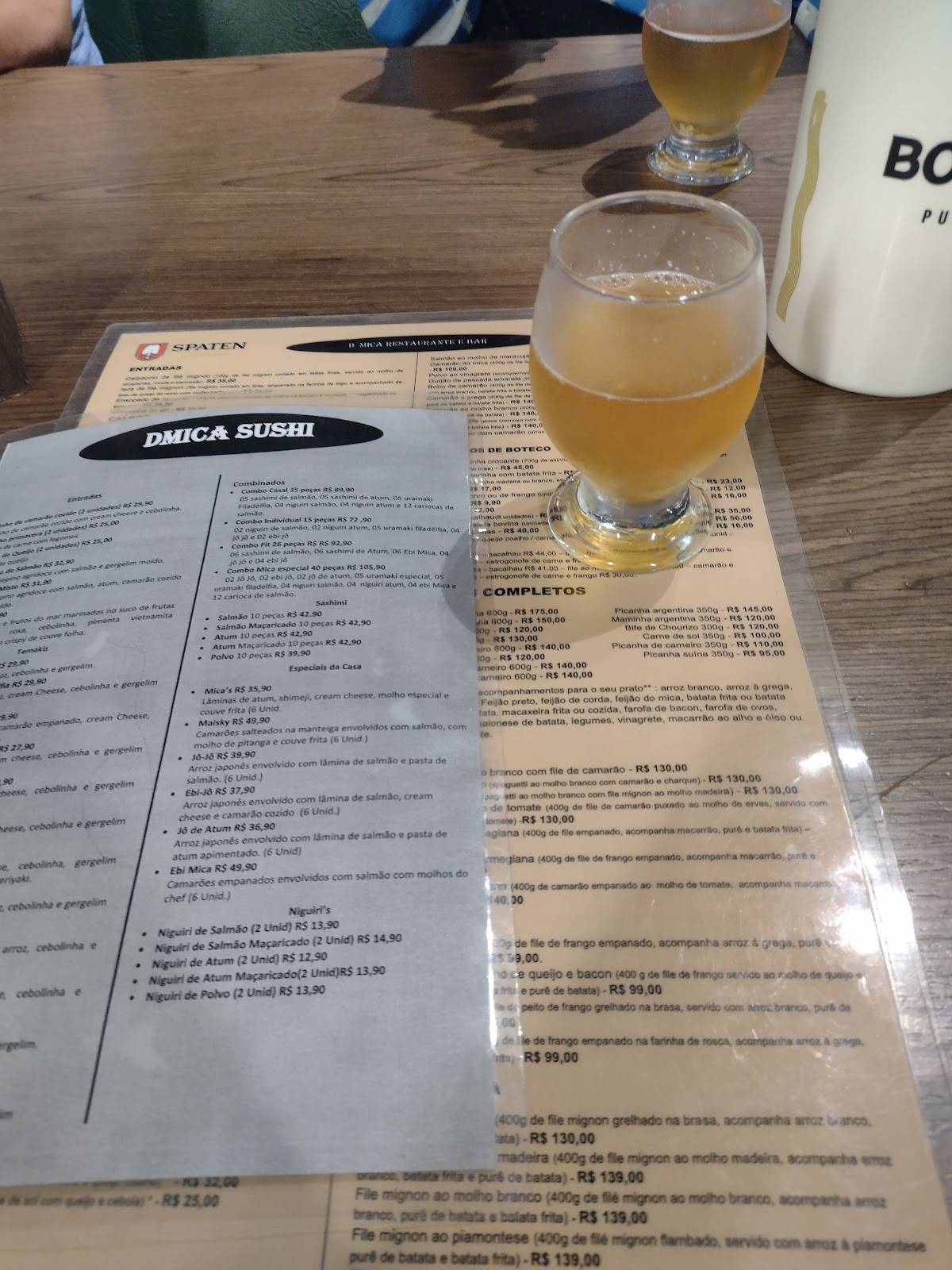 Menu em D'Mica Boteco Bar, Recife