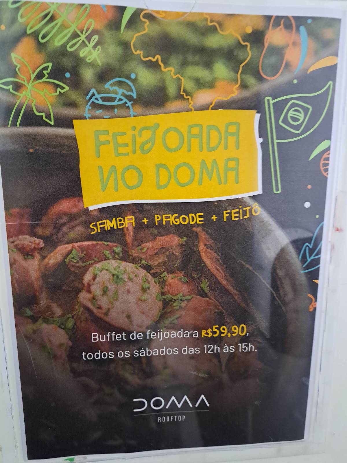 Menu em Doma Rooftop pub & Bar, Brasília