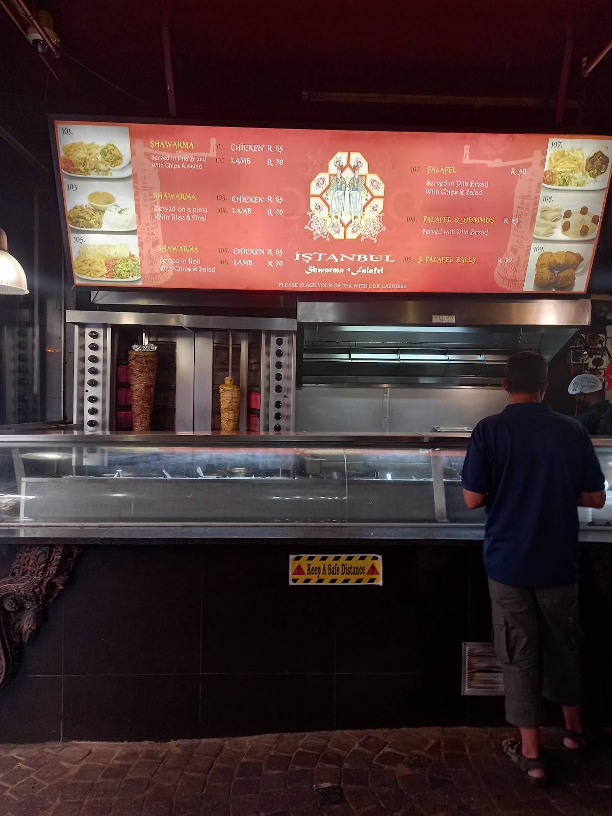 Menu at Eastern Food Bazaar restaurant, Cape Town