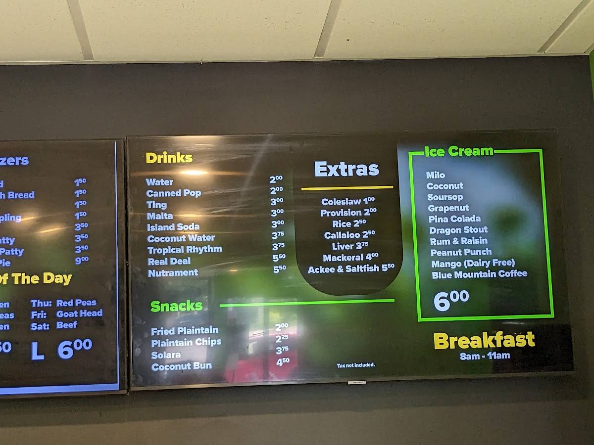 Menu at Ellis Kitchen restaurant, Hamilton, 148 Ottawa St N