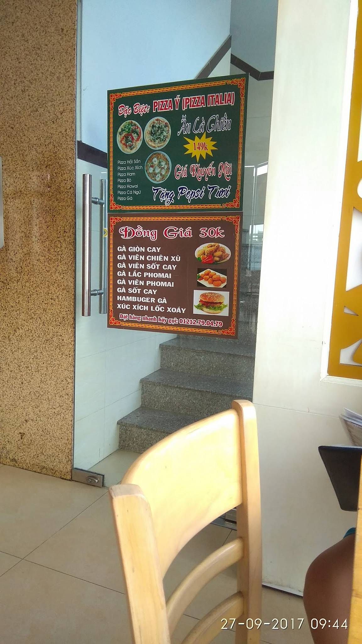 Menu at Hoang Gia Bakery-Fast Food-Coffee, Vietnam