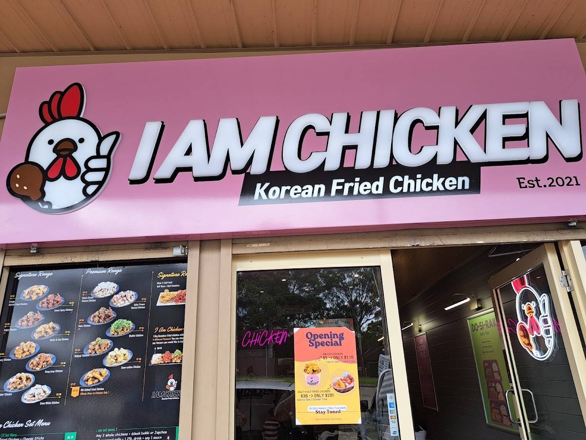 Menu at I am chicken (Doonside) restaurant, Doonside