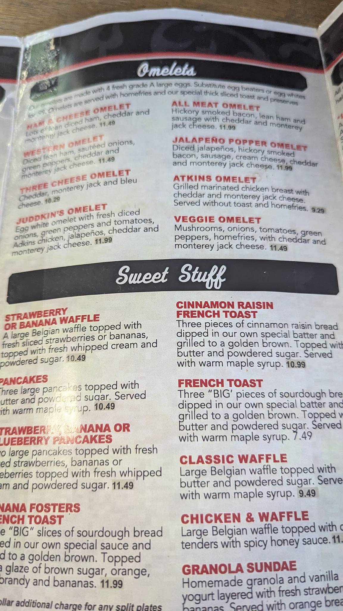Menu at Lulu's Diner Wapak restaurant, Wapakoneta