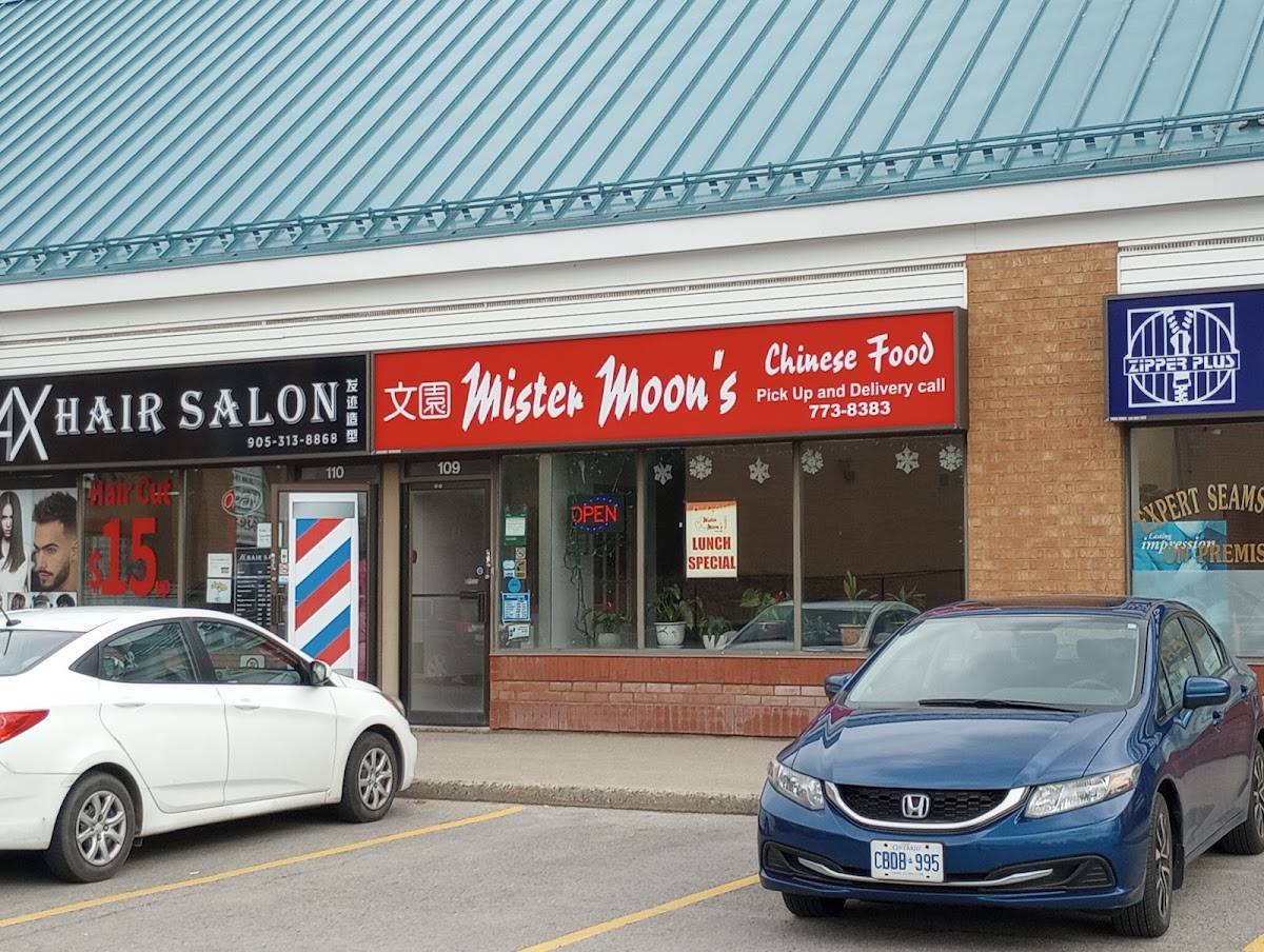 Menu at Mister Moon's Chinese Food restaurant, Richmond Hill
