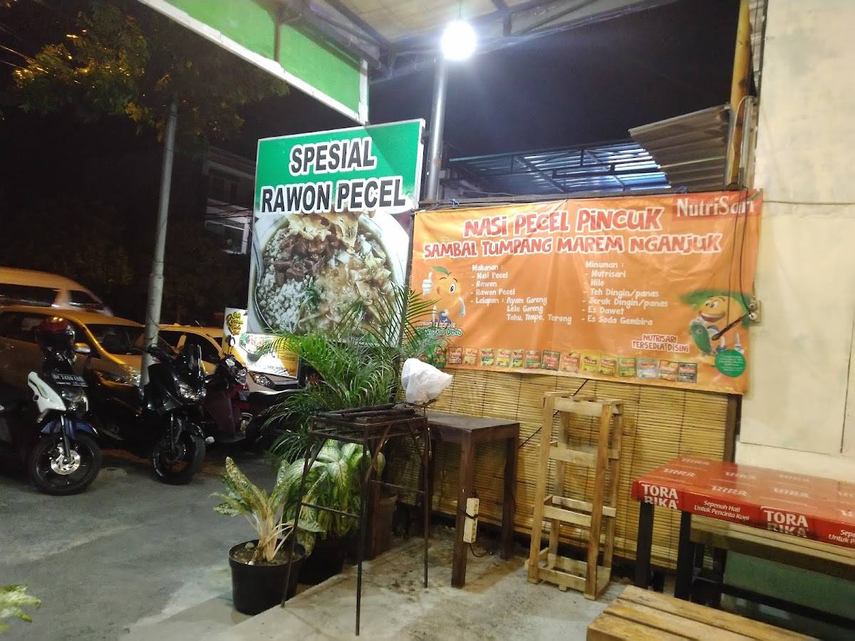 Menu at Nasi Pecel Pincuk Marem Nganjuk restaurant, Denpasar